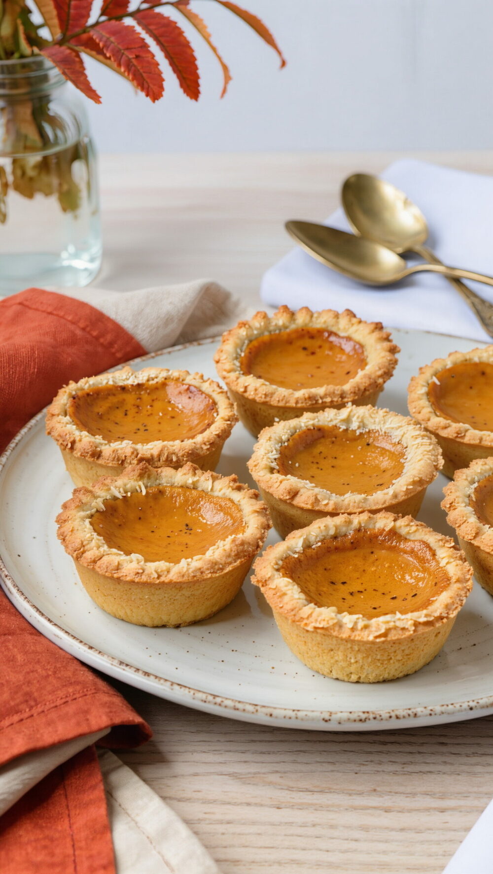 Sweet Potato Pies with Coconut Crust – Mini Treat